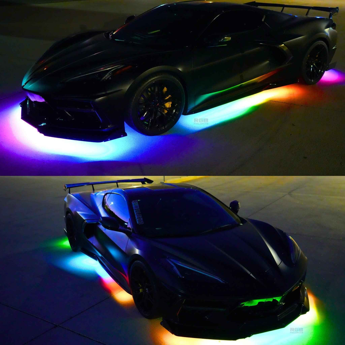 Flow Series LED Underglow Lighting Kit 3.0 | Custom 6pc | Flexible ...
